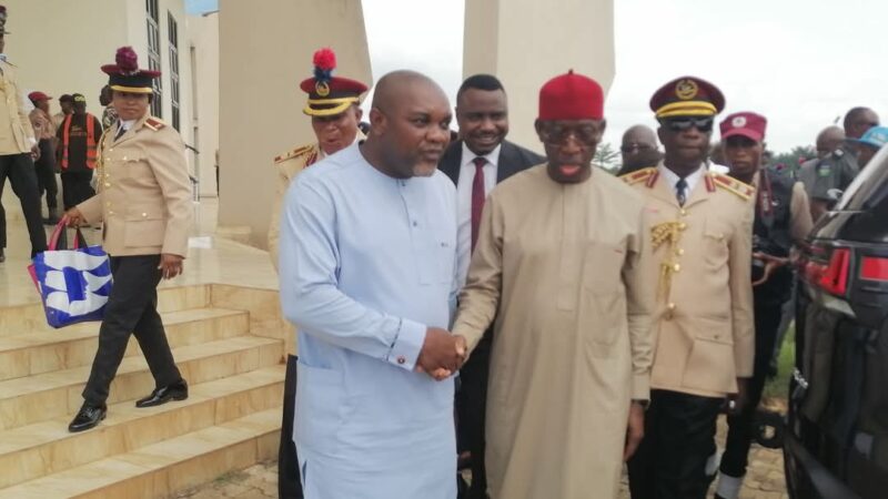 Hon. Monday Odigwe Celebrates Senator Ifeanyi Okowa on FRSC Lifetime ...